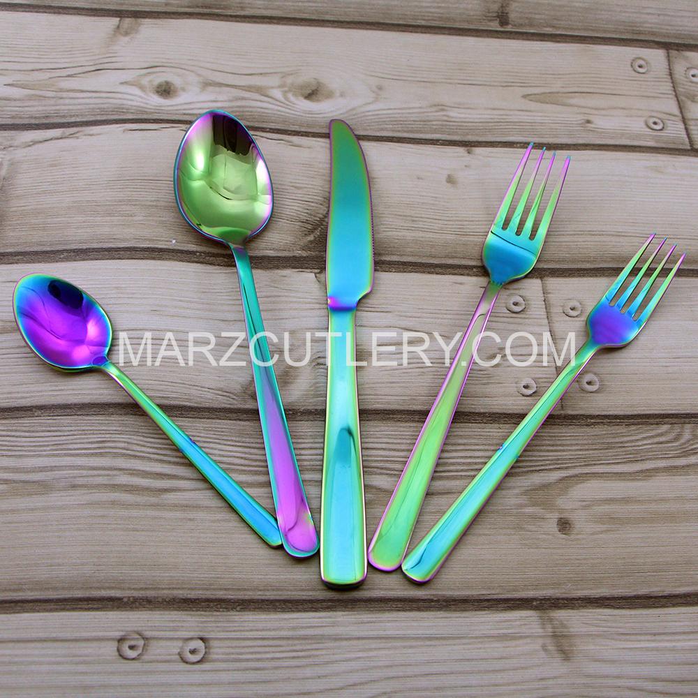 Rainbow Cutlery set(20 pieces) – Marz Cutlery