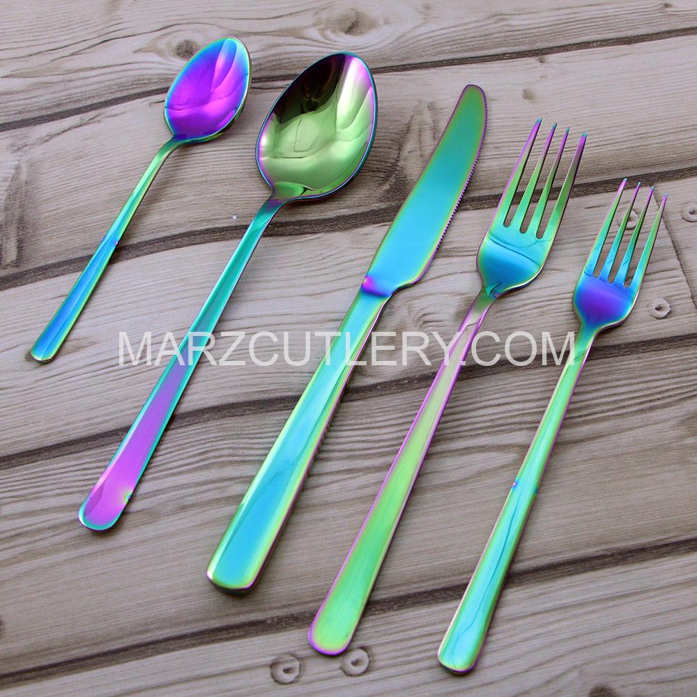 Rainbow Cutlery set(20 pieces) – Marz Cutlery